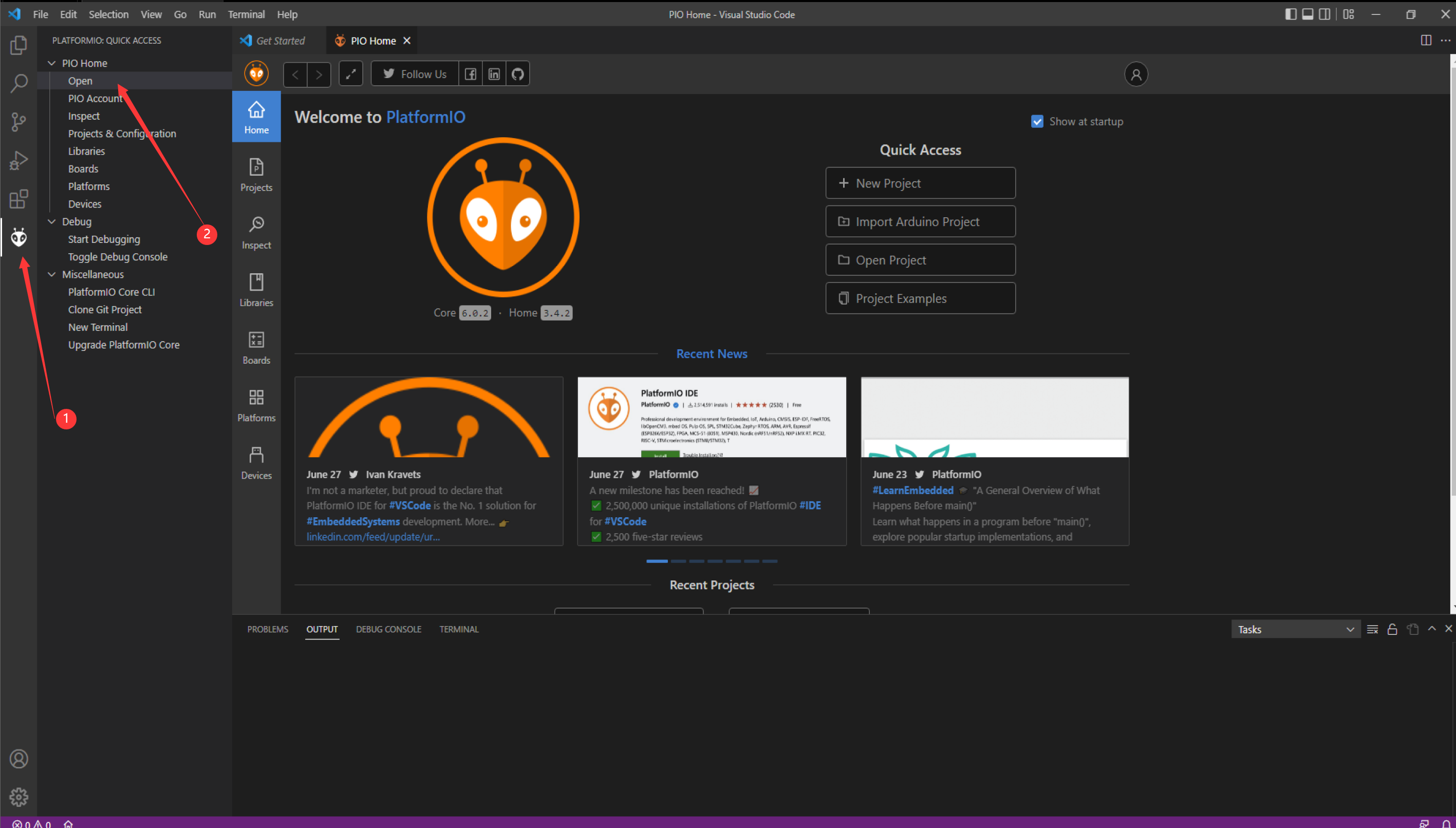 Arduino Vscode Platformio离线安装，99 成功！ 一叶遮天的博客
